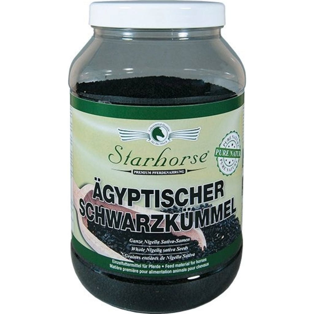Starhorse Egyptian Black Cumin Seeds, 1.200 g - EquusVitalis Onlineshop