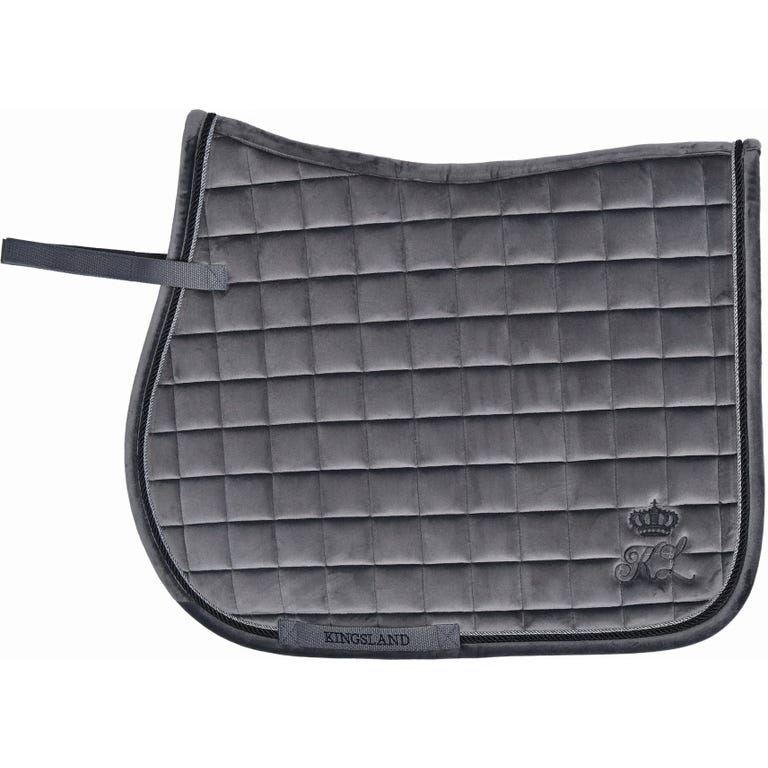 Kingsland "KLmya" Saddle Pad, Grey - EquusVitalis Onlineshop