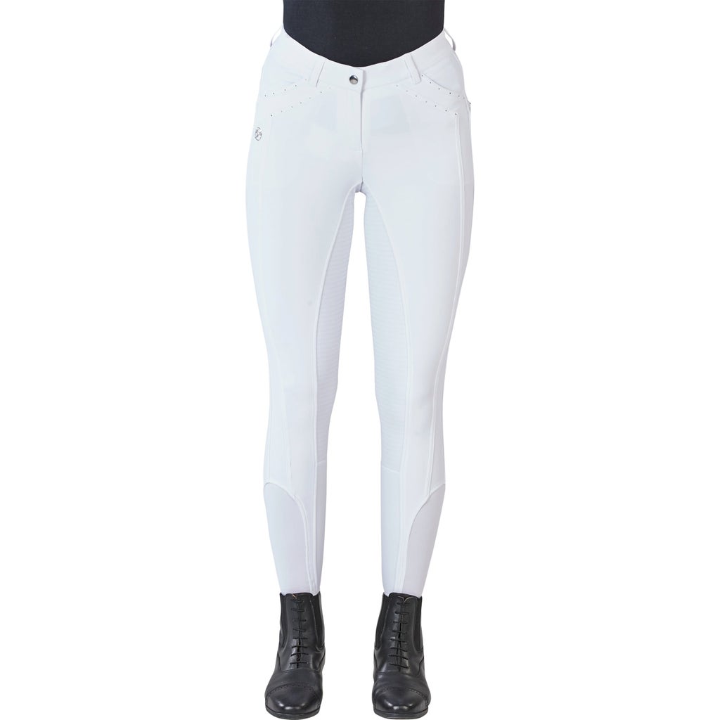 BUSSE Jodhpurs ZAYA, White - EquusVitalis Onlineshop