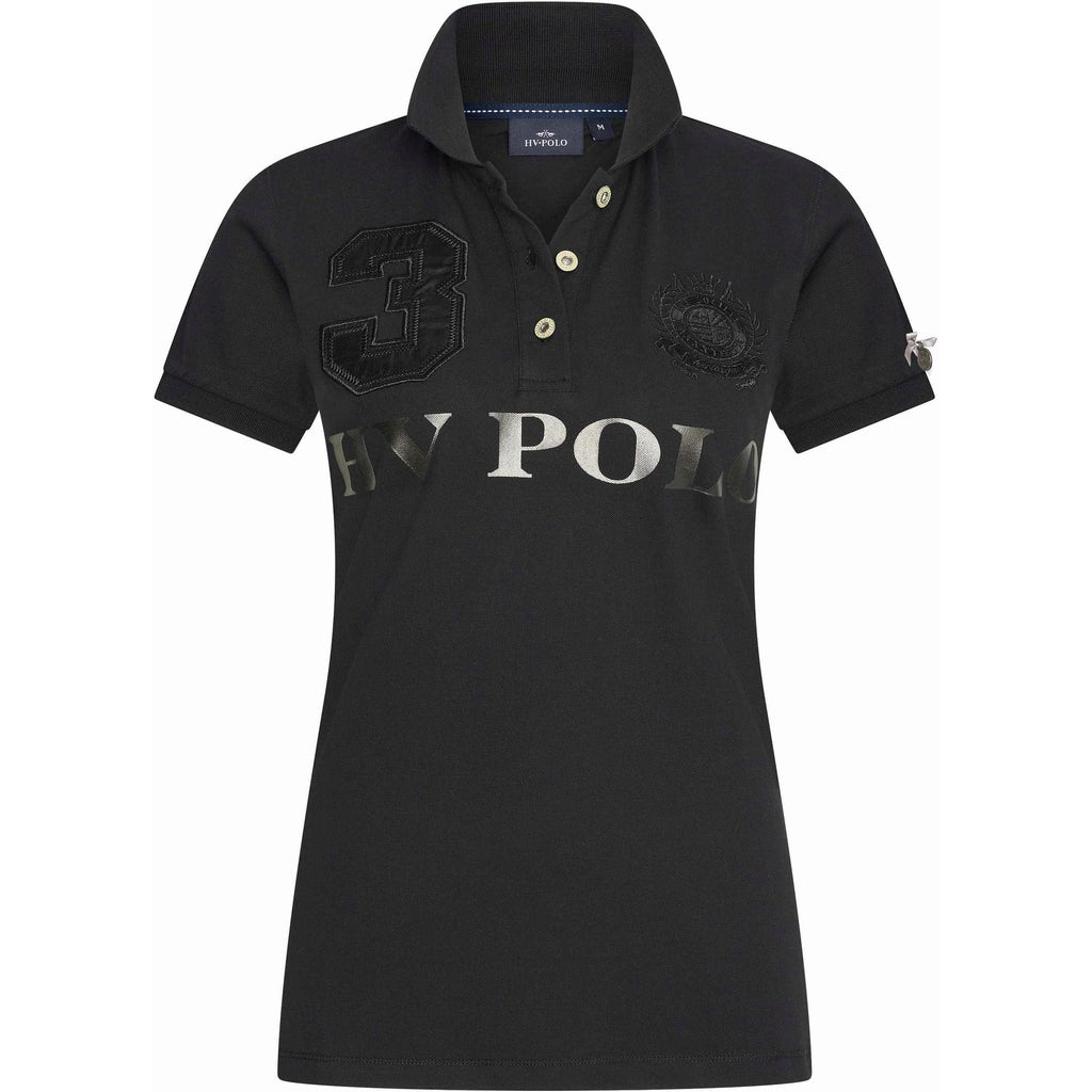 HV Polo HVPFavoritas Polo Shirt EQ, Black Metallic - EquusVitalis Onlineshop