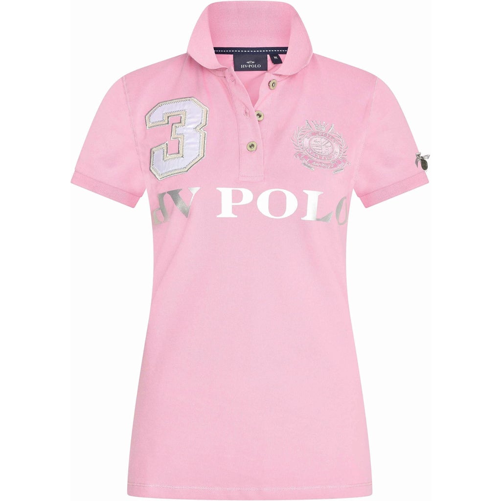 HV Polo Polo-Shirt EQ HVPFavoritas, wild rose - EquusVitalis.se