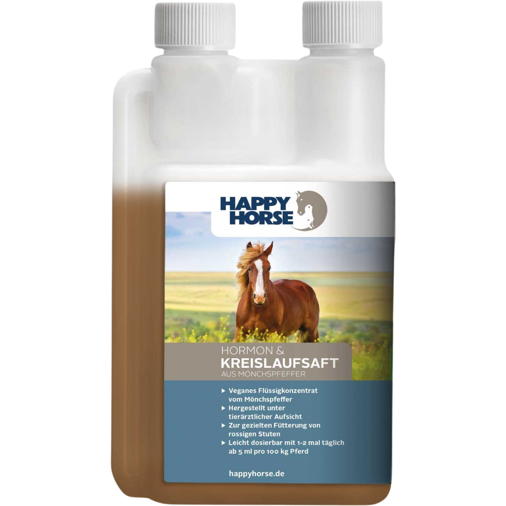 Happy Horse Hormone & Circulation Liquid, 1 l - EquusVitalis Onlineshop