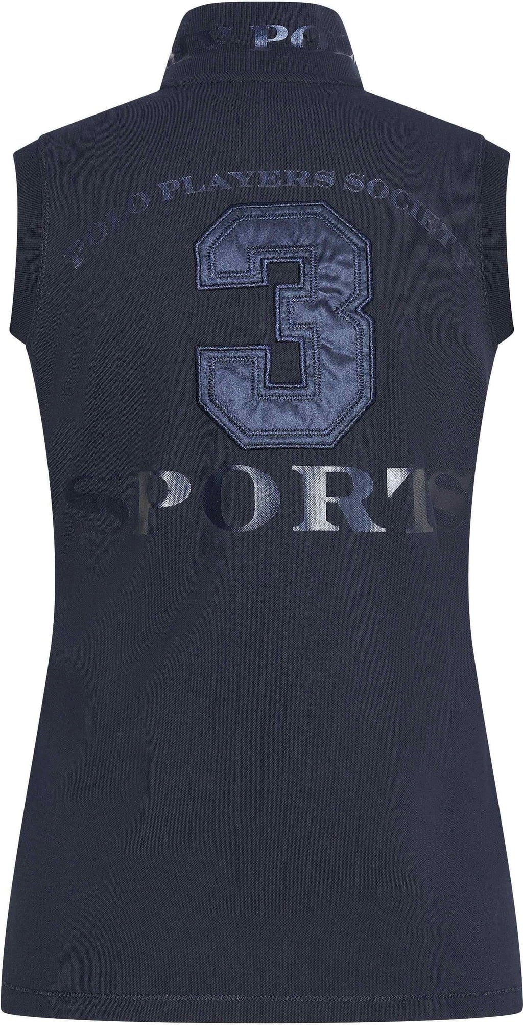 HV Polo Ärmlös Polo-Shirt HVPFavouritas, navy metallic - EquusVitalis.se