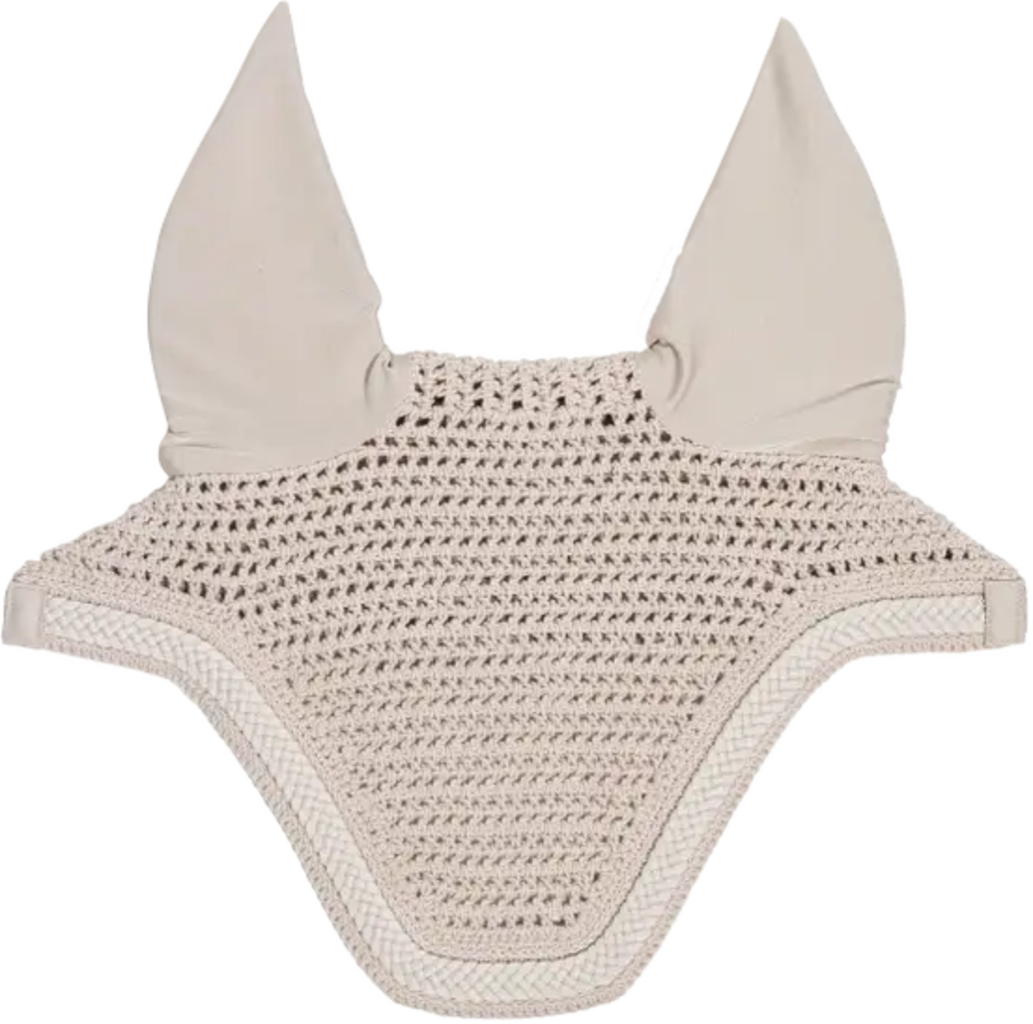 Kentucky Horsewear "Wellington Plaited Cord Soundless" Fly Bonnet, Full ...