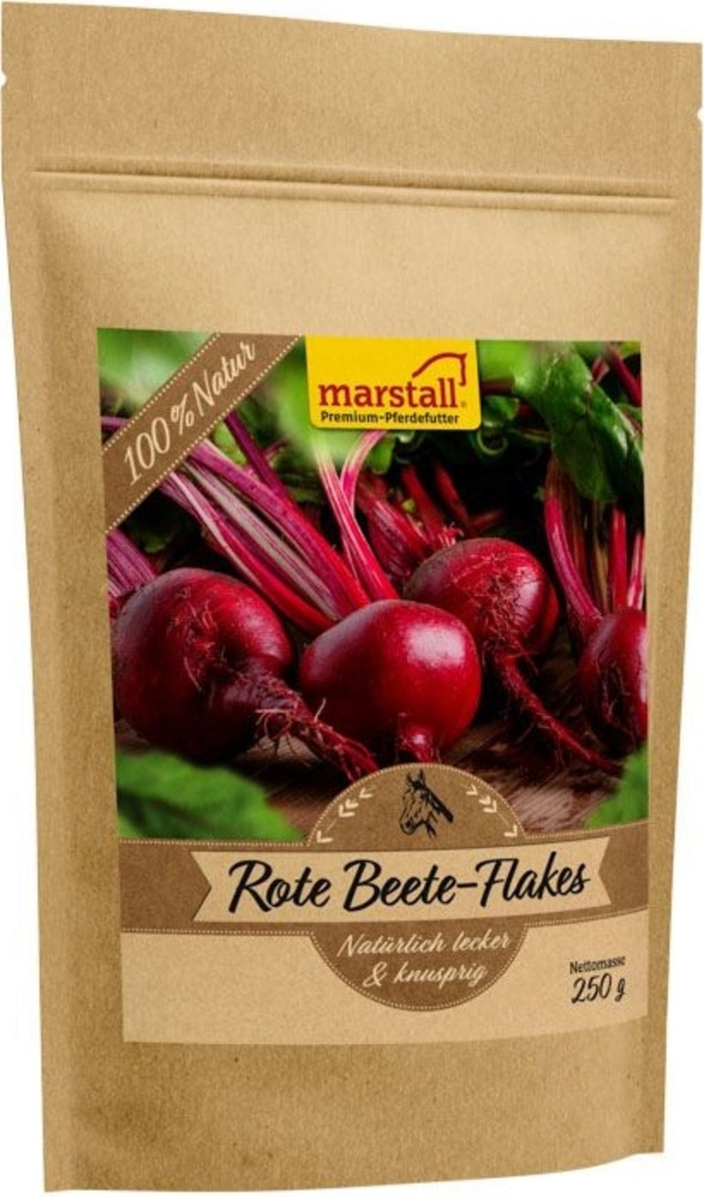 Marstall Beetroot Flakes, 250 g - EquusVitalis Onlineshop