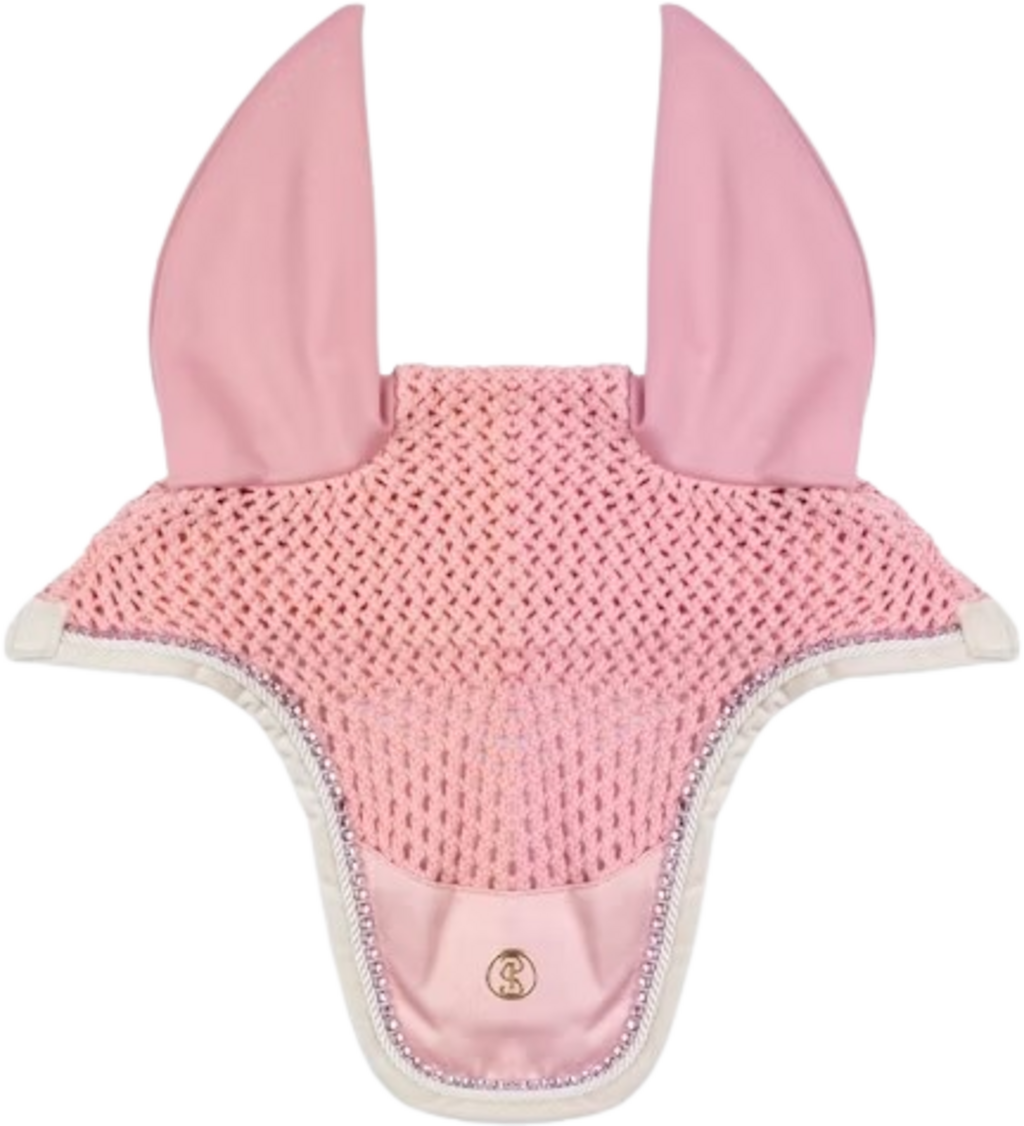 PS of Sweden Vintage Monogram Ear Bonnet, Hortensia Pink - EquusVitalis ...